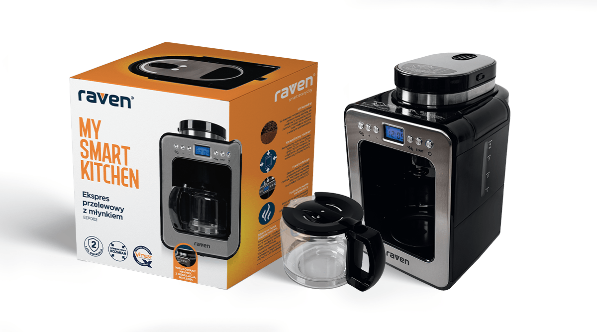 Ekspres RAVEN EEP002 - Opinie, Cena