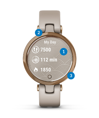 Garmin Lily Sport (beżowy) - Dobra cena, Opinie w Sklepie RTV EURO AGD